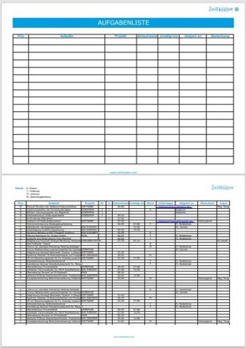ToDo-Liste: Wie Sie eine anlegen inkl. Download (Vorlage & Beispiel ...